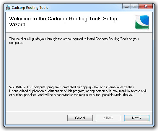 Installing the Routing Tools