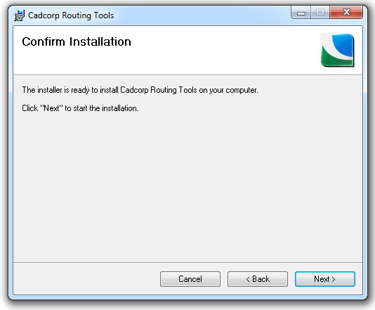 Installing the Routing Tools