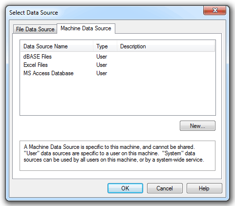 ODBC Data Source