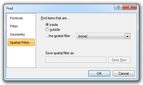 Spatial testing: Spatial Filter