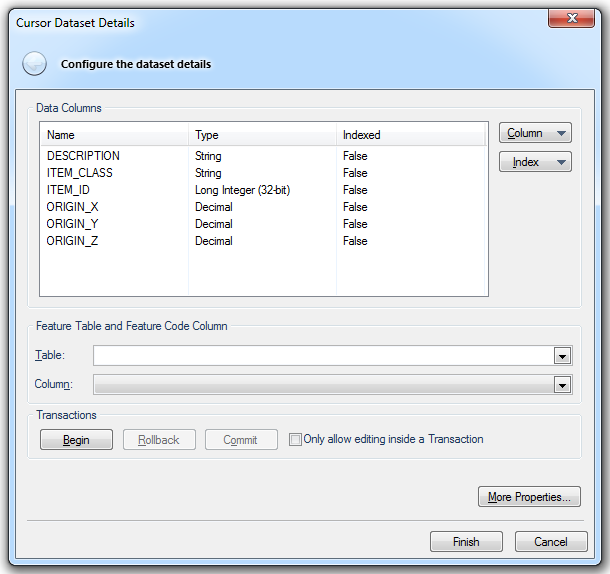 RDBMS Cursor Dataset Transactions and Lockouts