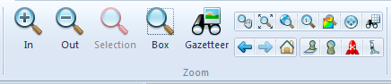 Home tab command groups