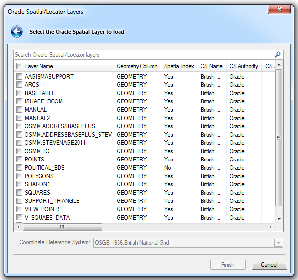 Oracle Spatial