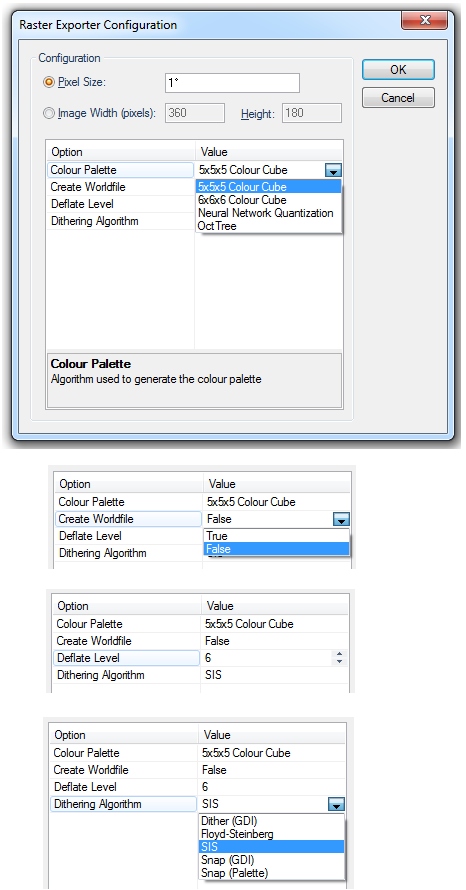 PNG (Palette) (Export Format)