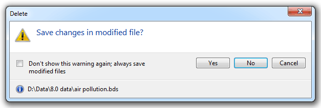 Removing overlays from the SIS Workspace Definition (SWD)