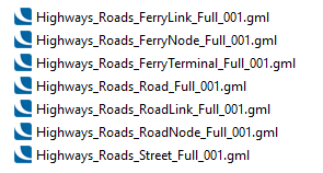 OS MasterMap Highways Network