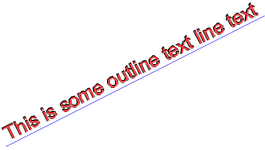 Outline Text