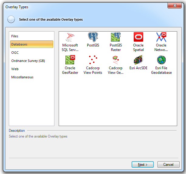 Storing Spatial Features in Databases