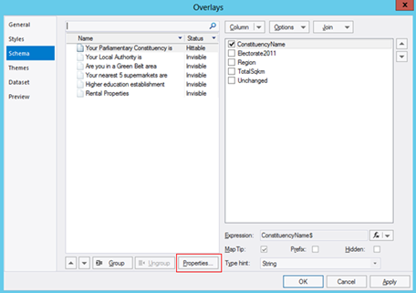 Creating an Overlay Property
