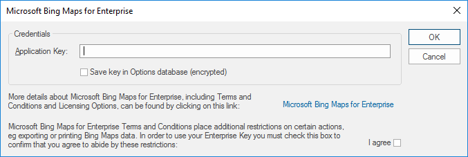 Bing Maps Tiles (Aerial with labels)