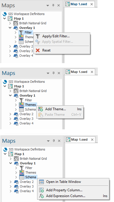 Maps Control Bar