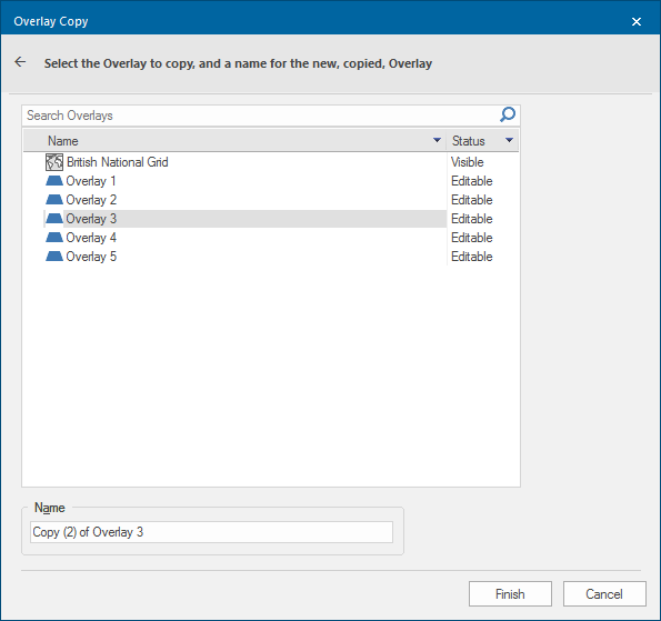 Copying and Moving Overlays