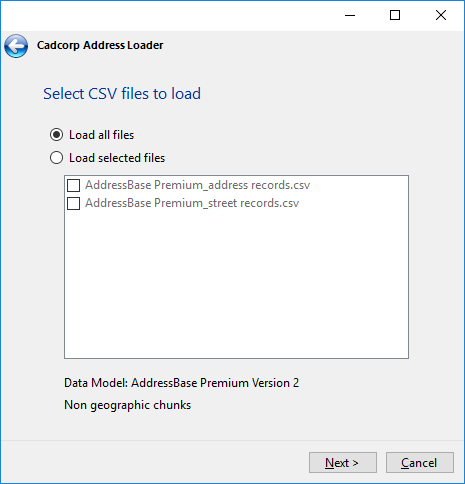 AddressBase Premium data