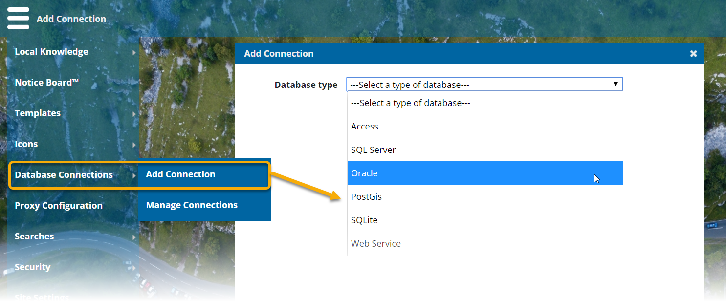 Add Database Connection