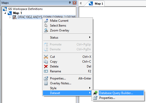 Querying Spatial Database Spatial Overlays