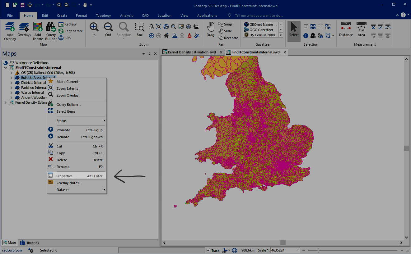 Create an Overlay Property