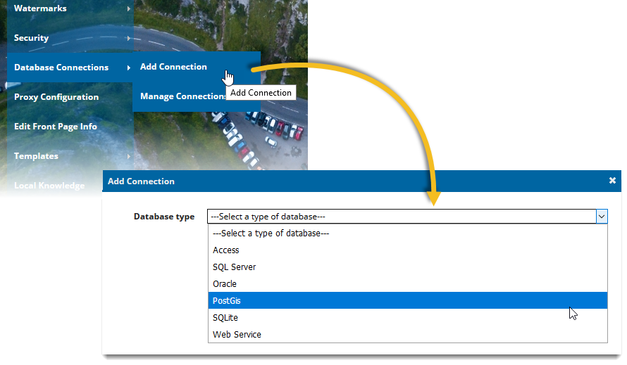 Add Database Connection
