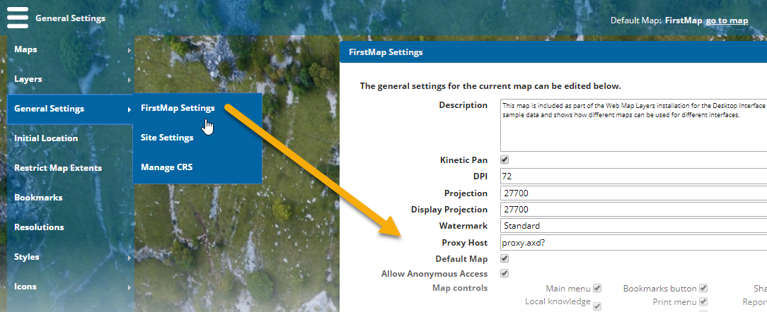 Embedding a map into any web page