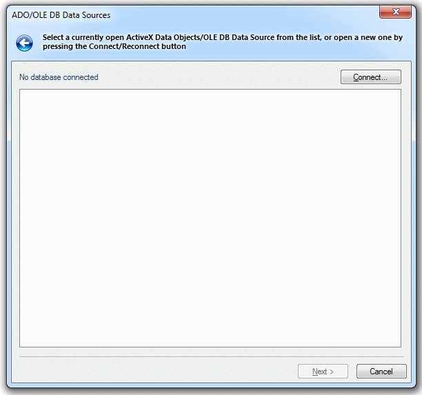 ActiveX Data Objects (for View Point databases)
