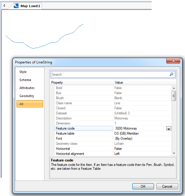 Assigning Feature Codes to your own items