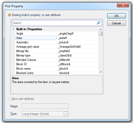 Pick a Property or Edit an Expression for a Theme