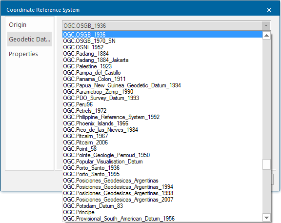Datum Transformations