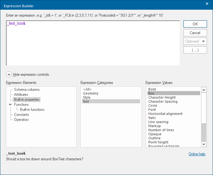 Expression Value: Box _text_box