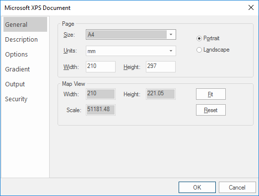 Publish to File XPS