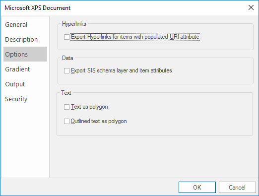 Publish to File XPS