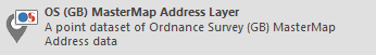 OS (GB) MasterMap Address Layer