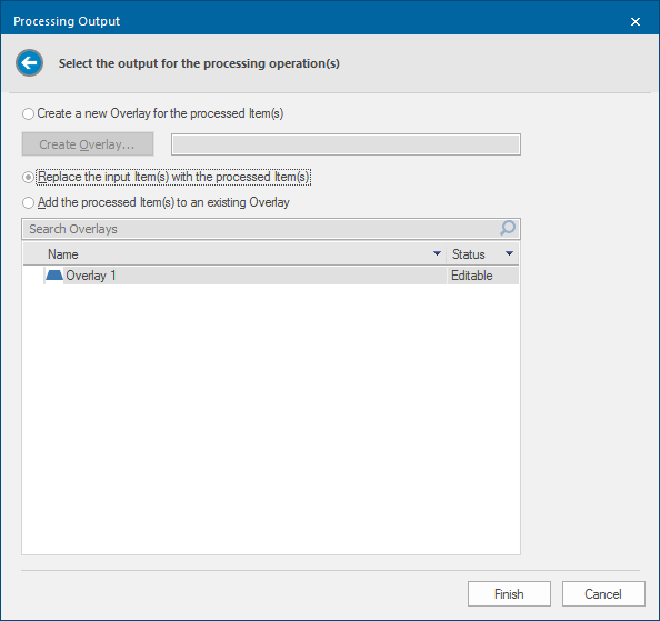 User-defined Process Operations