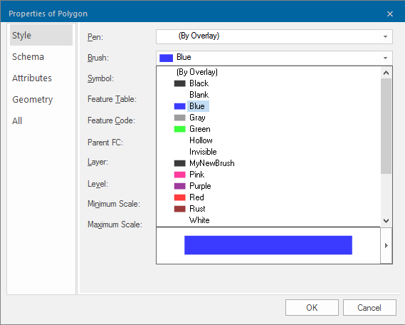 User-defined Brushes