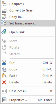 Set Transparency