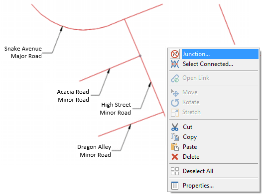 Setting Route Restrictions on a Network