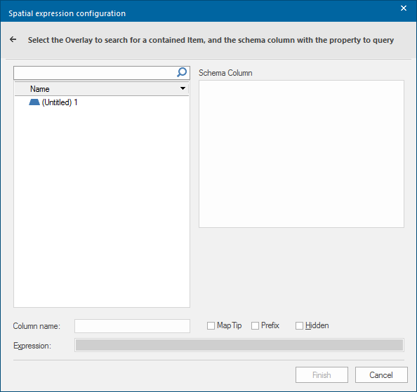 Contained-Spatial Expression