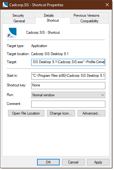 Applications tab Add-ins